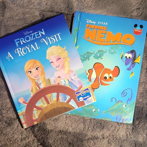 Disney | Toys | Disney Frozen And Finding Nemo Storybook Duo | Poshmark